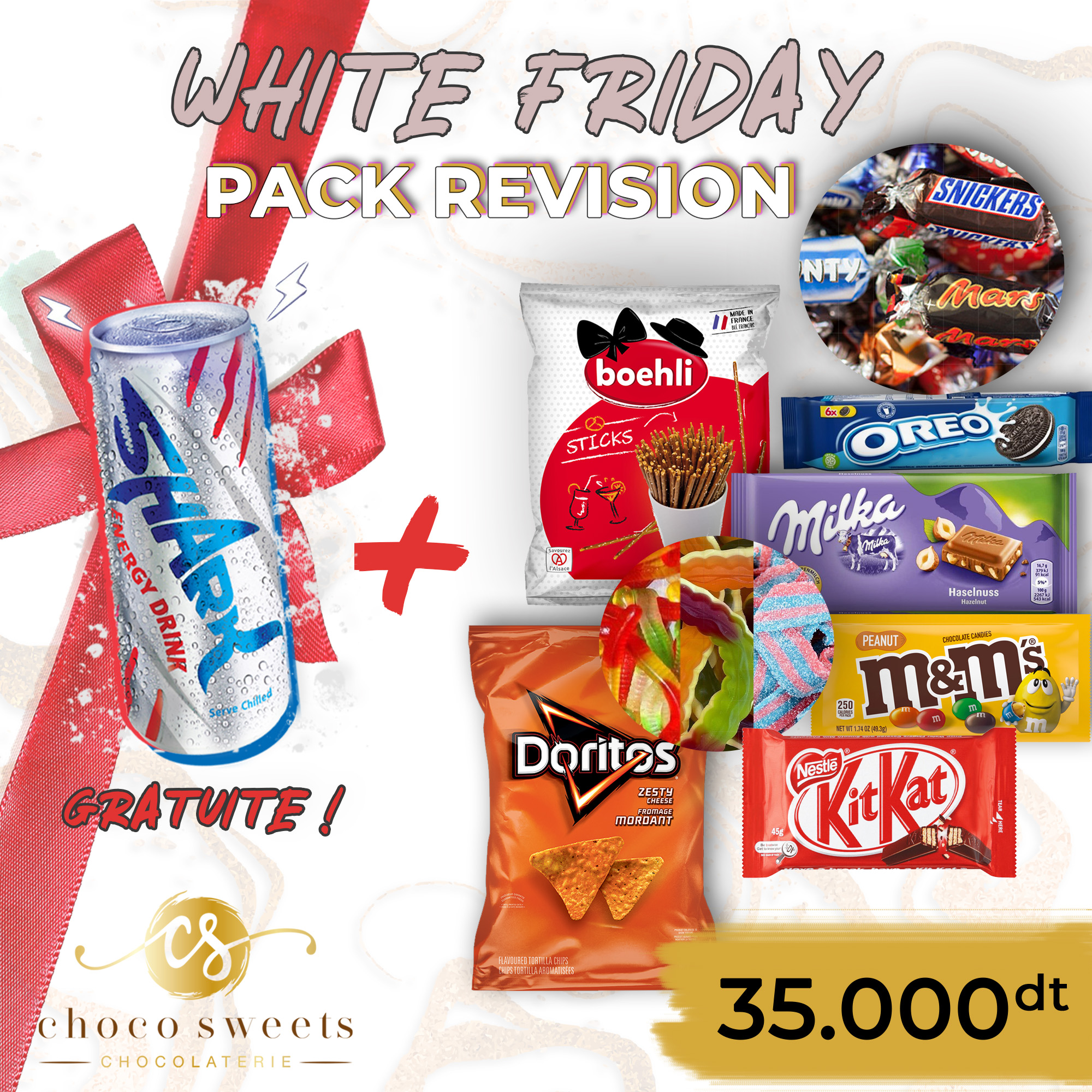 pack revision salty and sweet | Choco sweets